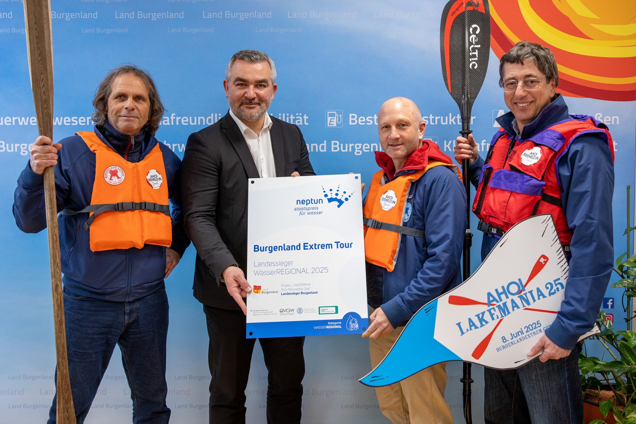 LAKEMANIA ist Landessieger beim Neptun Staatspreis 2025 - B24